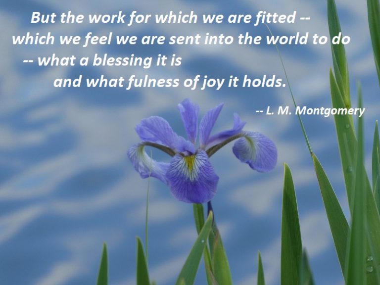 The Blessing of Work – Sonderquotes