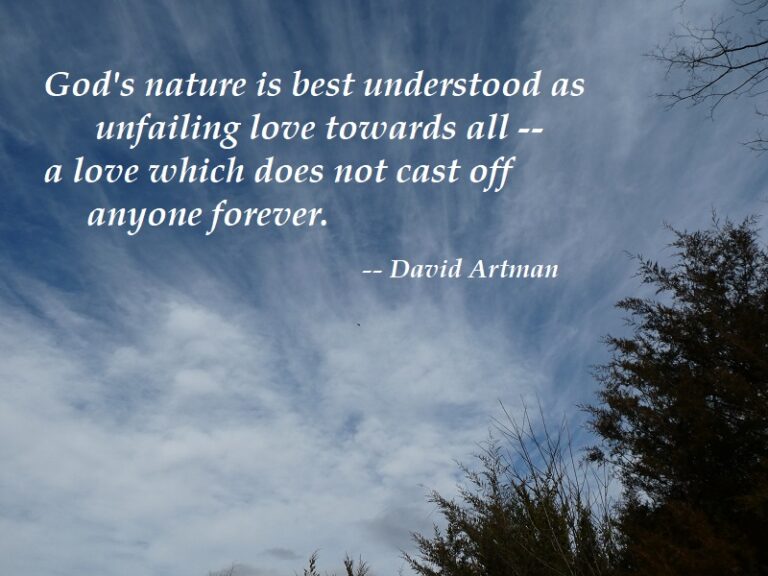 Not Cast Off Forever – Sonderquotes